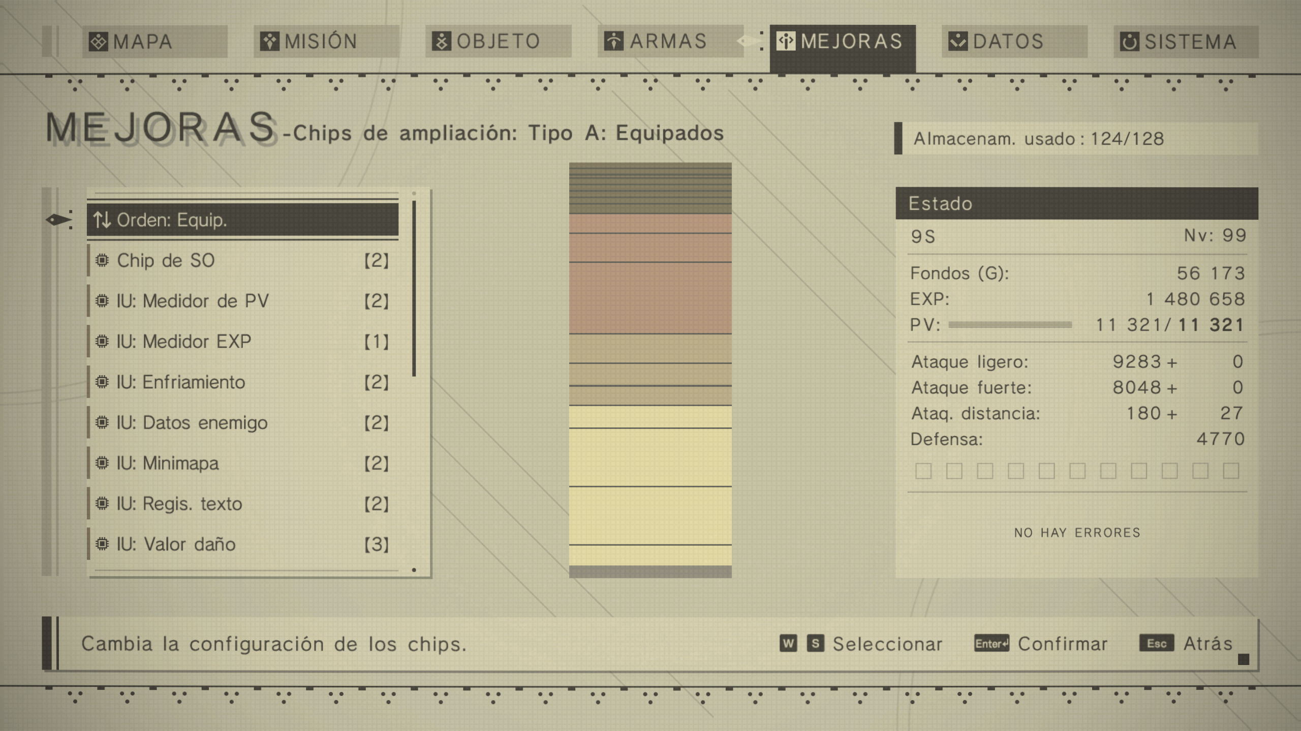Nier Automata los mejores Chips y como instalarlos - Fotopixel
